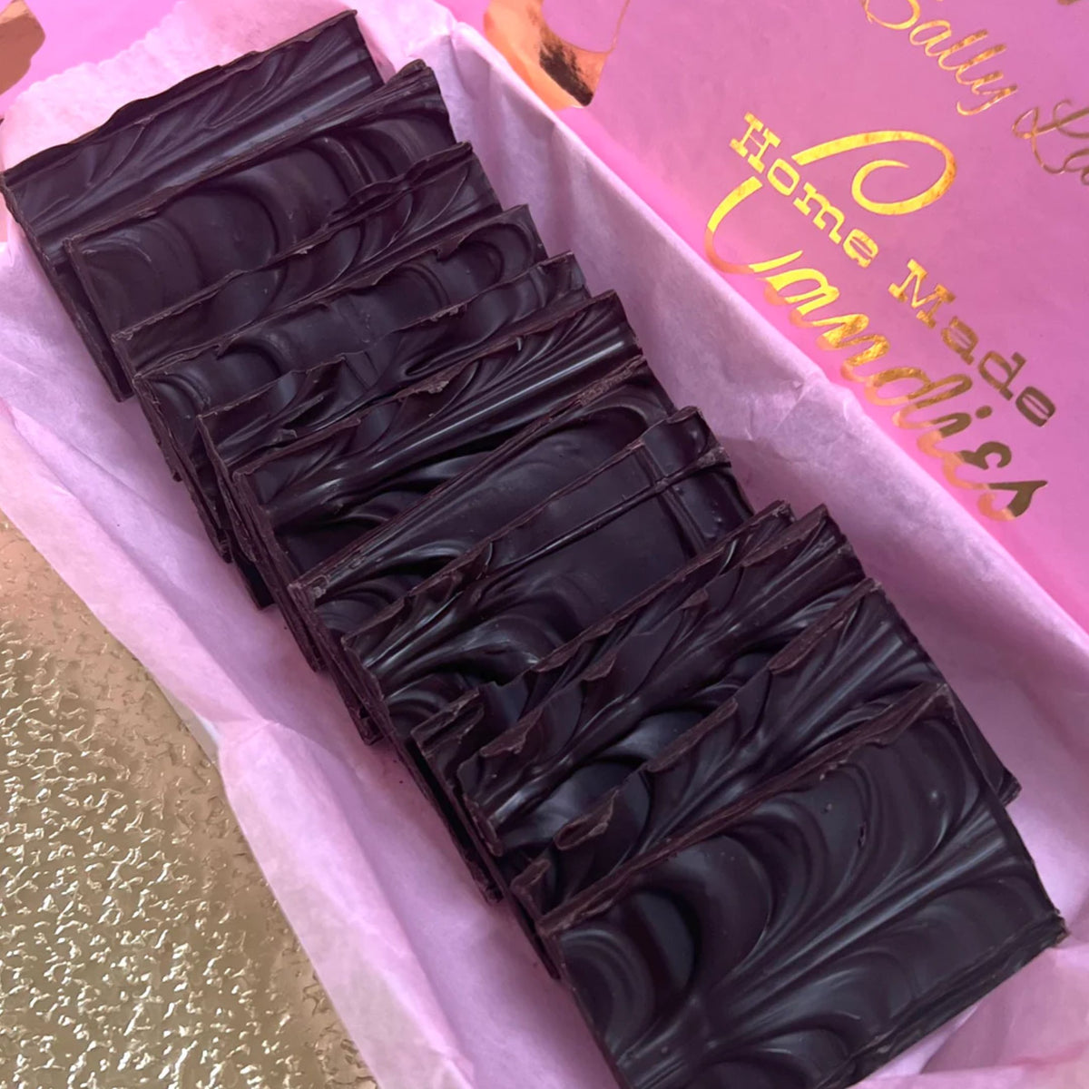 Dark Chocolate Bark – Sally Lane's Candy Farm