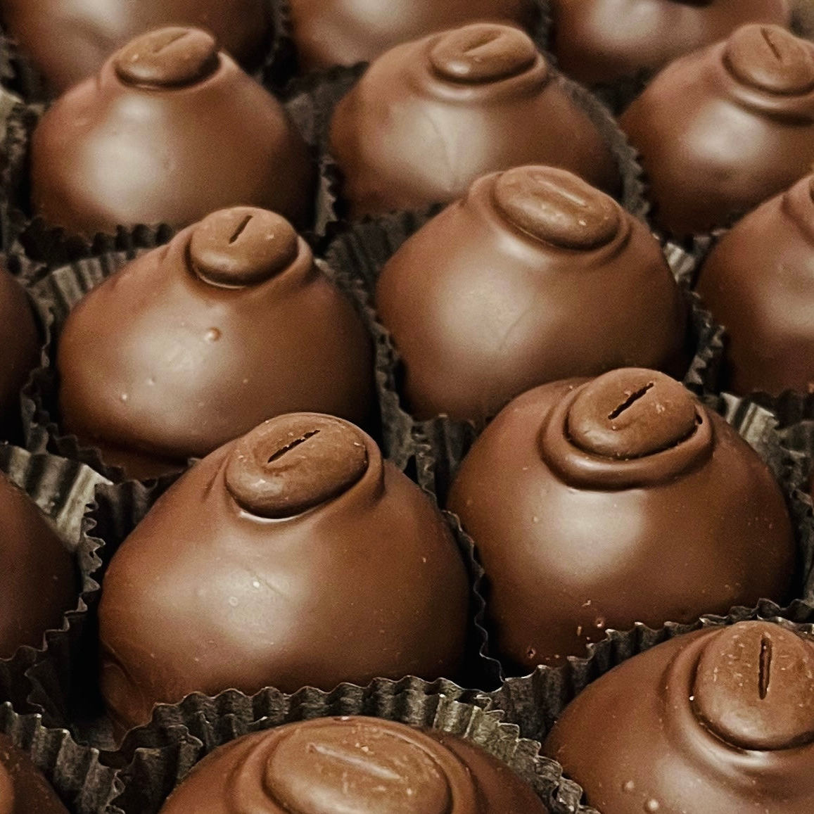 Kahlua & Cream Dark Chocolate Truffle – Sally Lane's Candy Farm