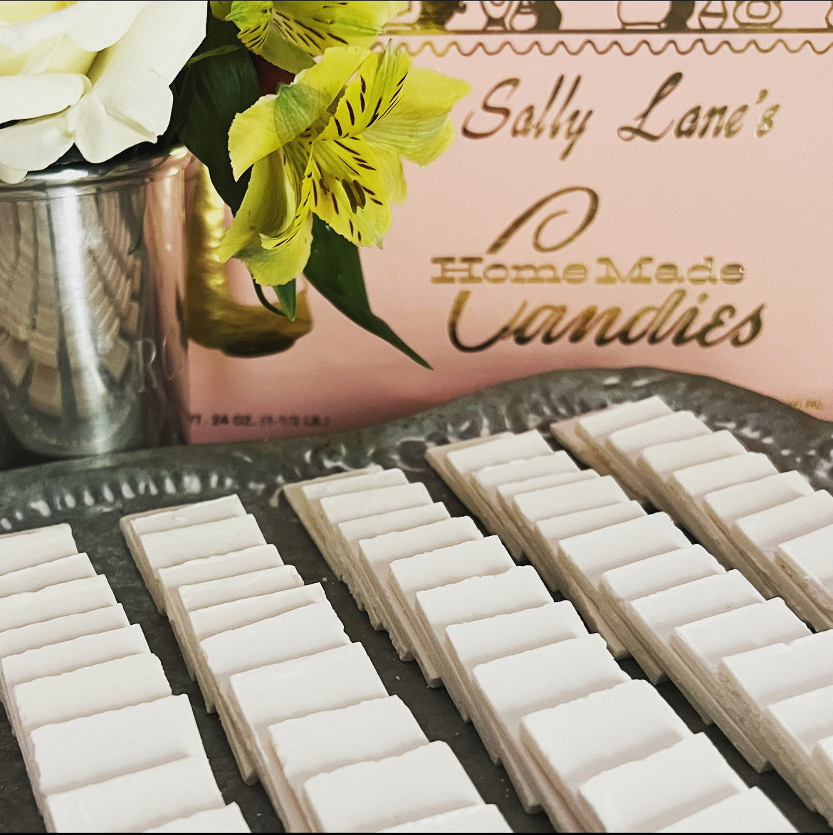 White Wedding Mint – Sally Lane's Candy Farm